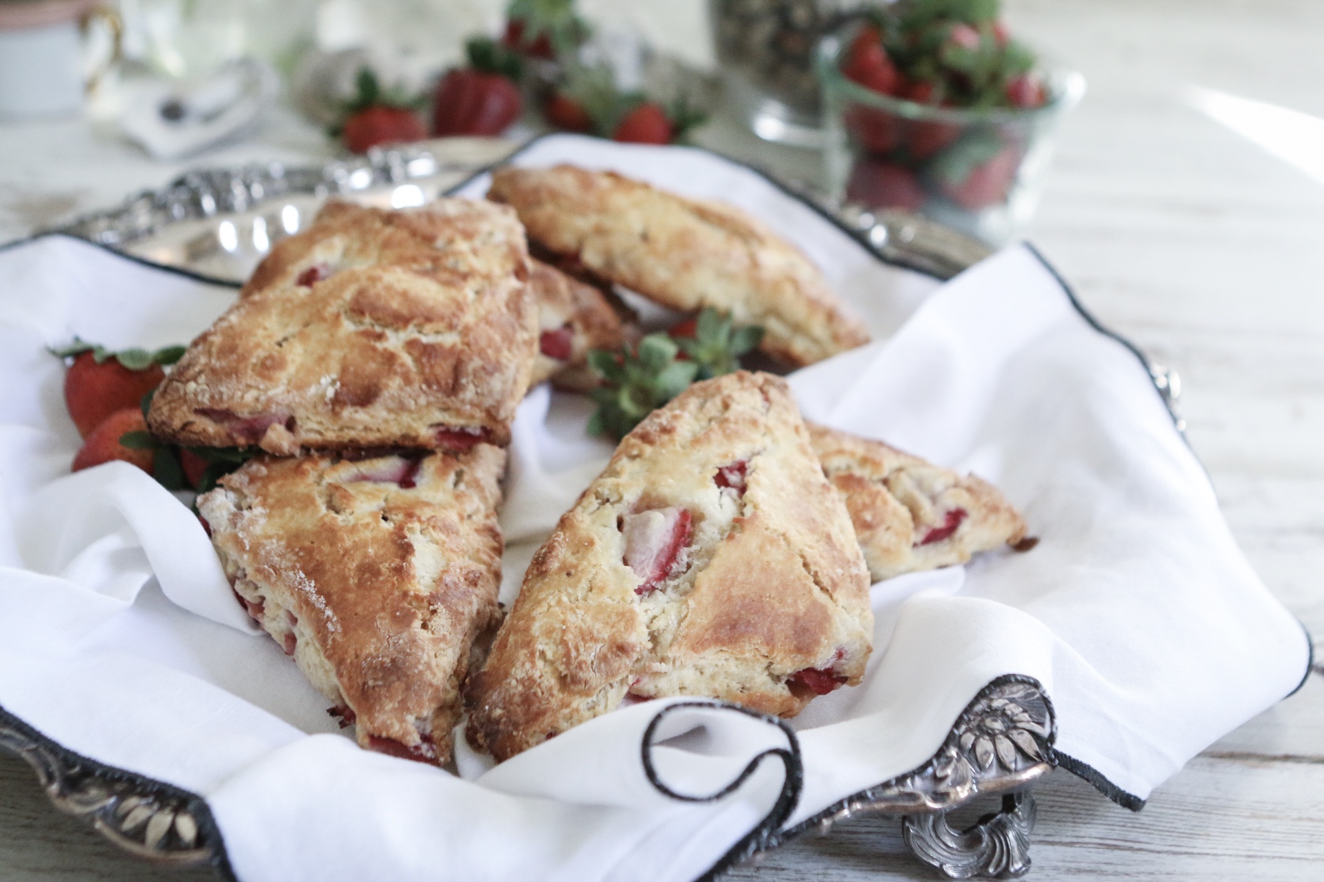 Belle Année's Recipe for the Fluffiest, Tastiest Berry Scones