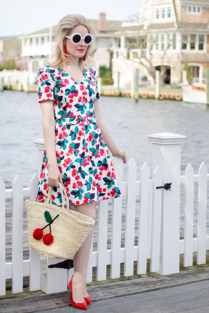 how-to-wear-cherry-print-1 | Draper James Blog